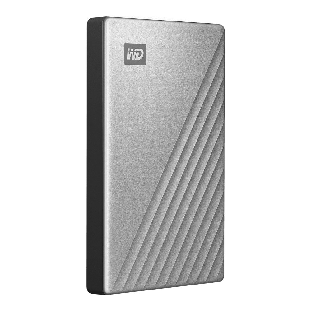 HDD EXTERNAL WD 2 Tb 2.5" USB Type-C My Passport Ultra Metal design (WDBC3C0020BSL) Sliver